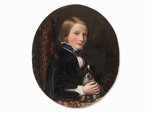 Wilhelm Ferdinand Souchon | Portrait of Carl Runckel (1850) | MutualArt