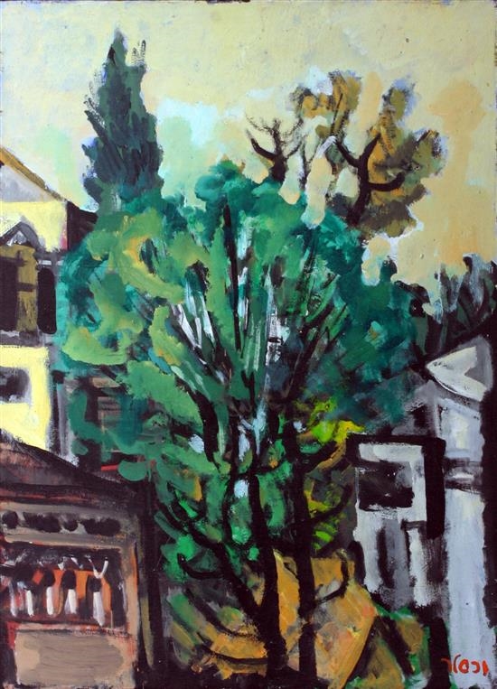 Jacob Wexler | Tree in landscape | MutualArt