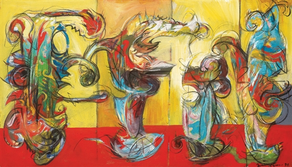 Yusof Ghani | NAKHODA ALAM WAYANG SERIES (1998) | MutualArt