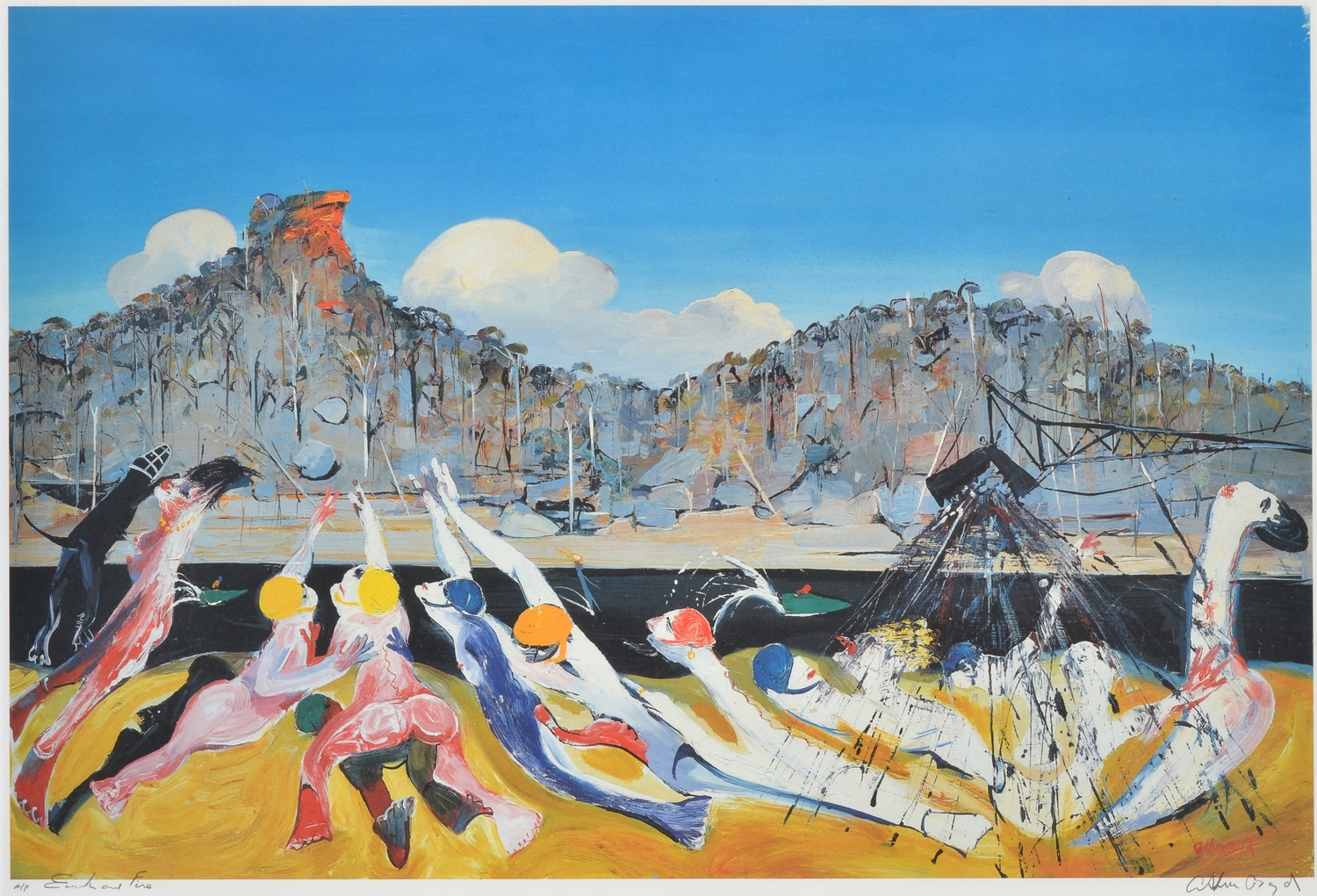Arthur Boyd | Earth and Fire | MutualArt