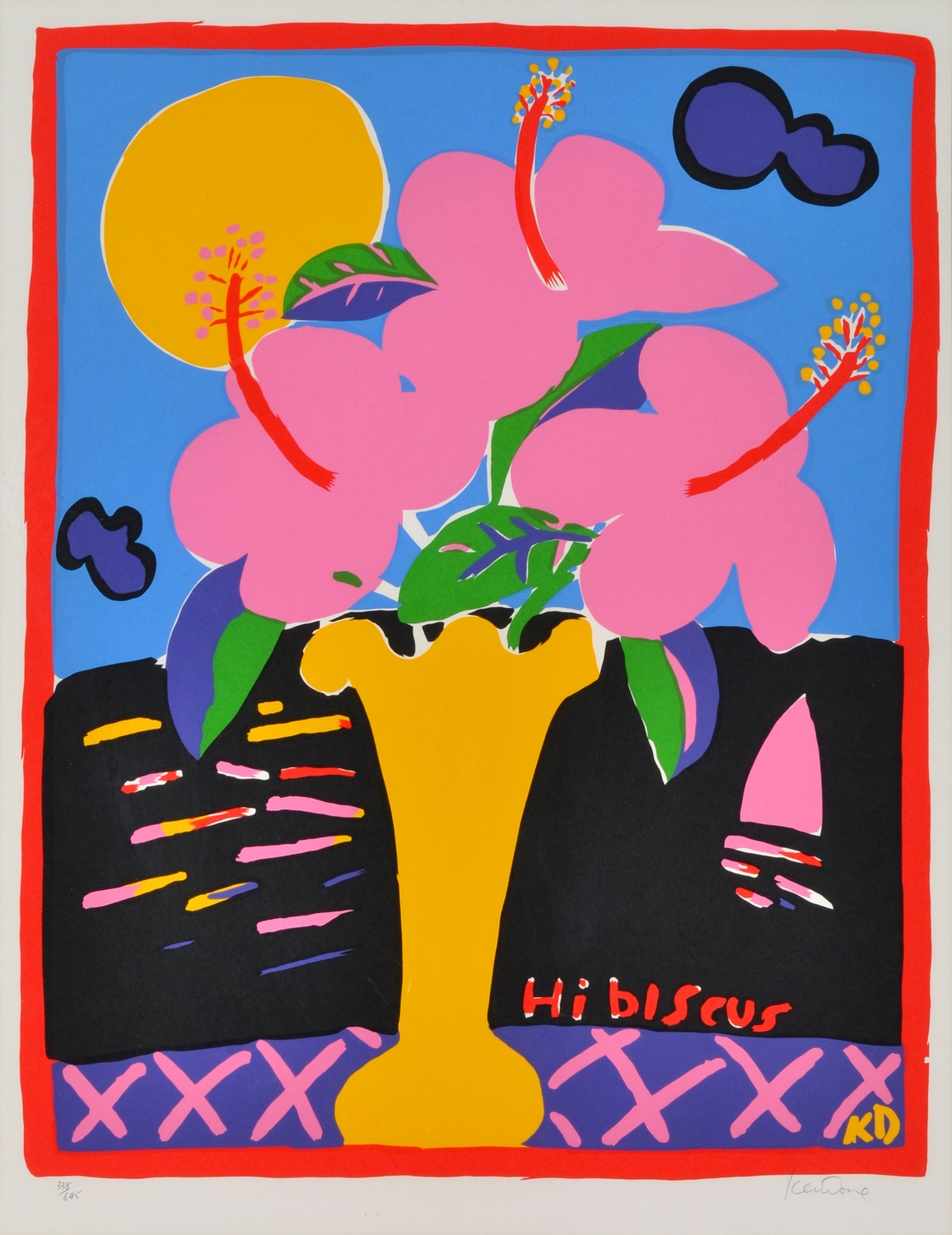 Ken Done | Frangipani | MutualArt