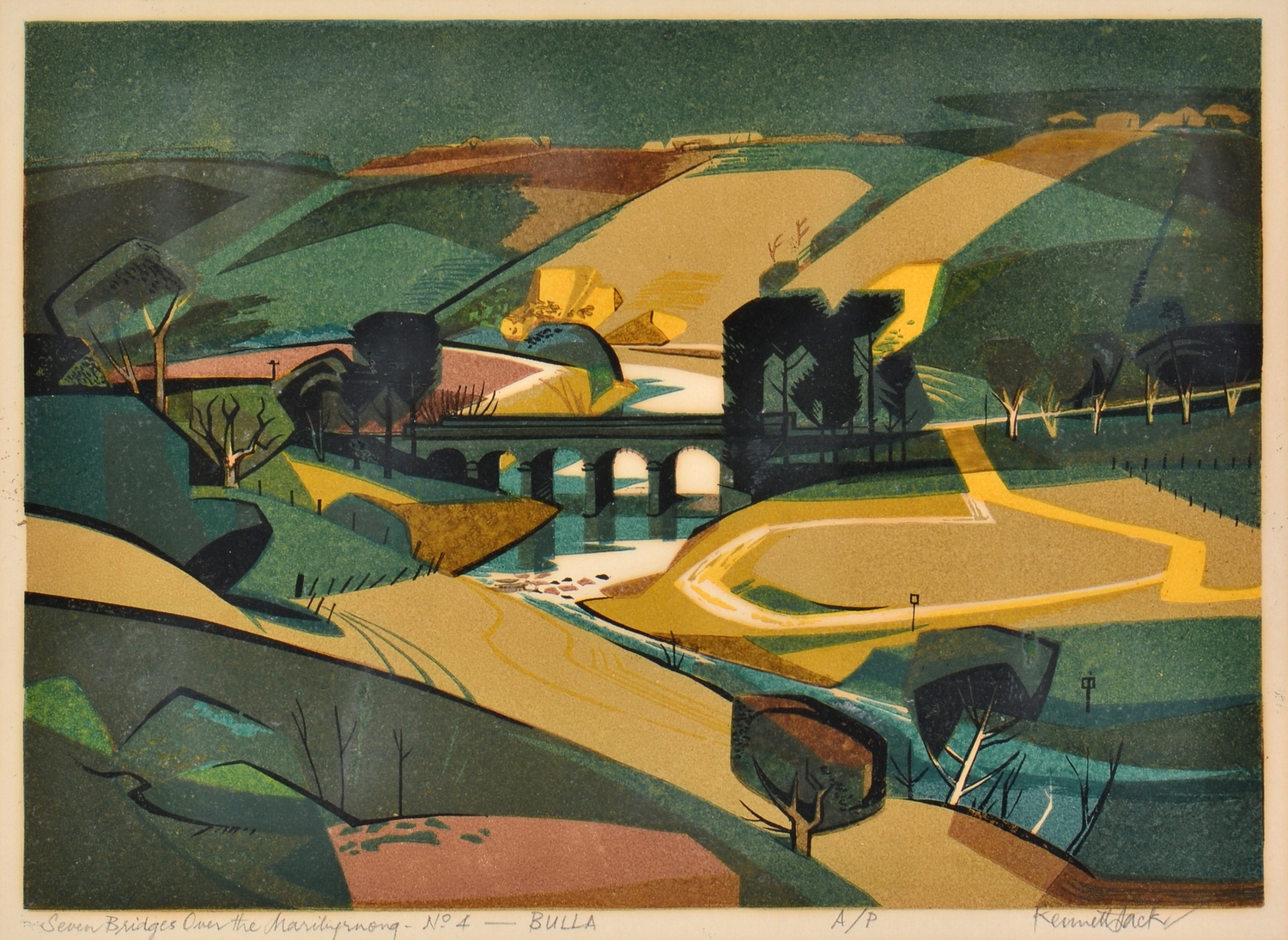 Kenneth Jack | Seven Bridges Over the Maribyrnong - no. 5 Arundel ...