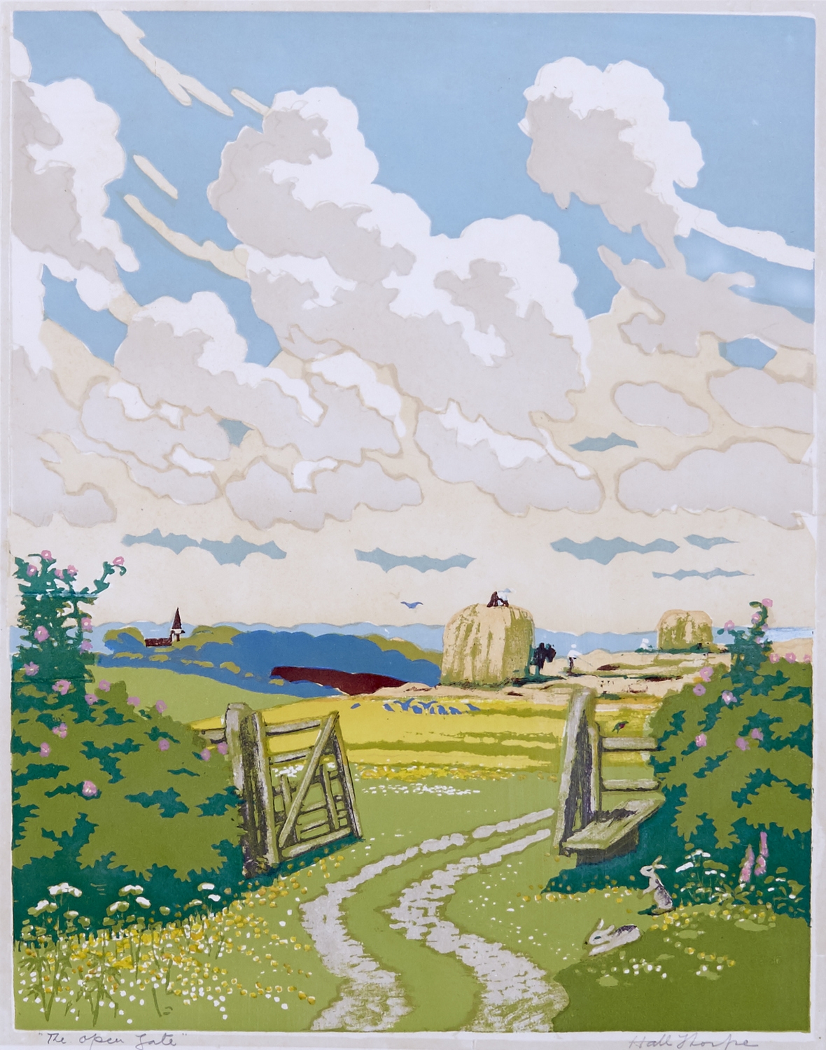 John Hall Thorpe | 2WORKS, SWEET PEAS; ANEMONES | MutualArt