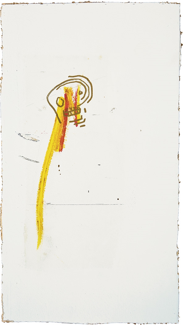 Jean-Michel Basquiat | Untitled (Skull) (Circa 1981) | MutualArt