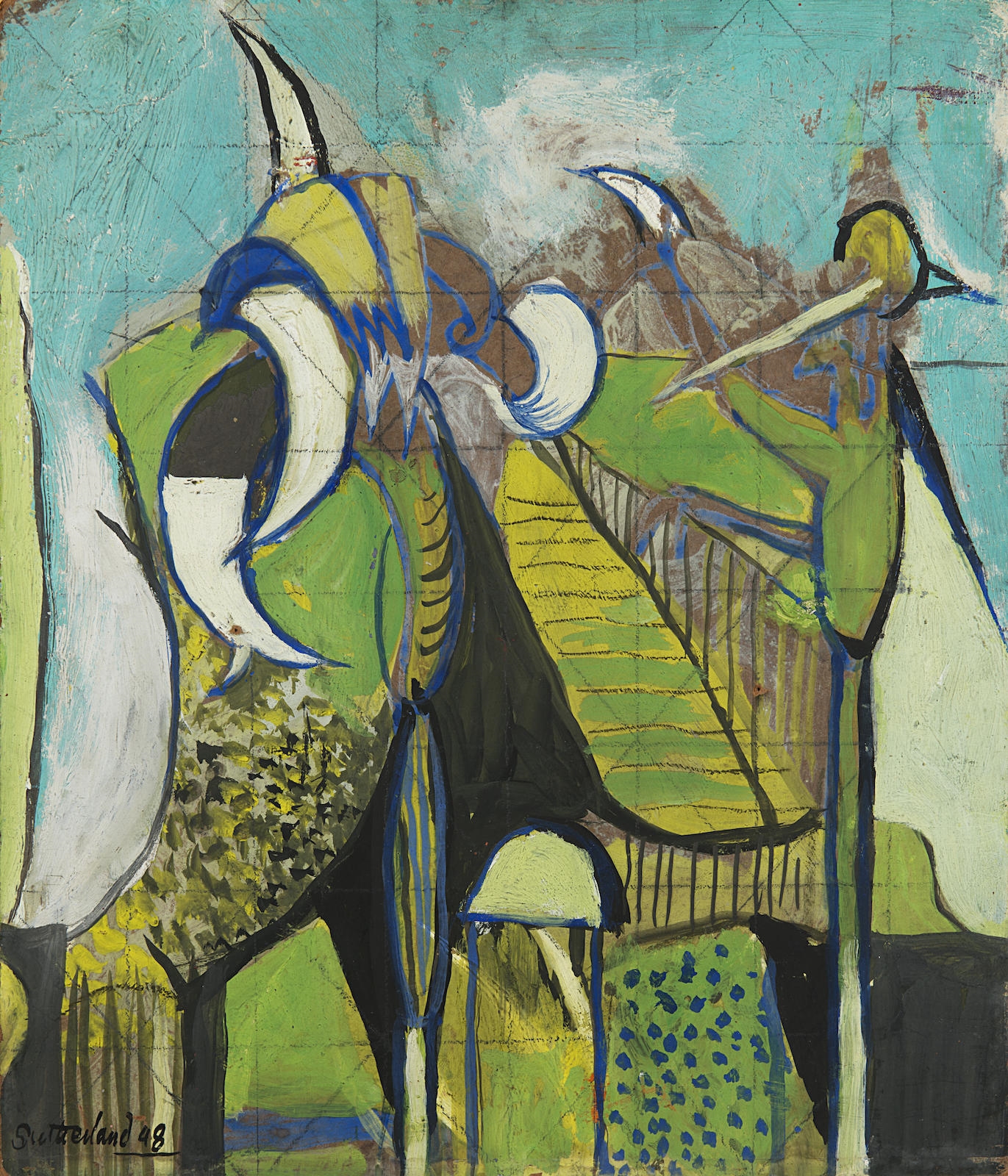 Graham Sutherland | Landscape (1942) | MutualArt