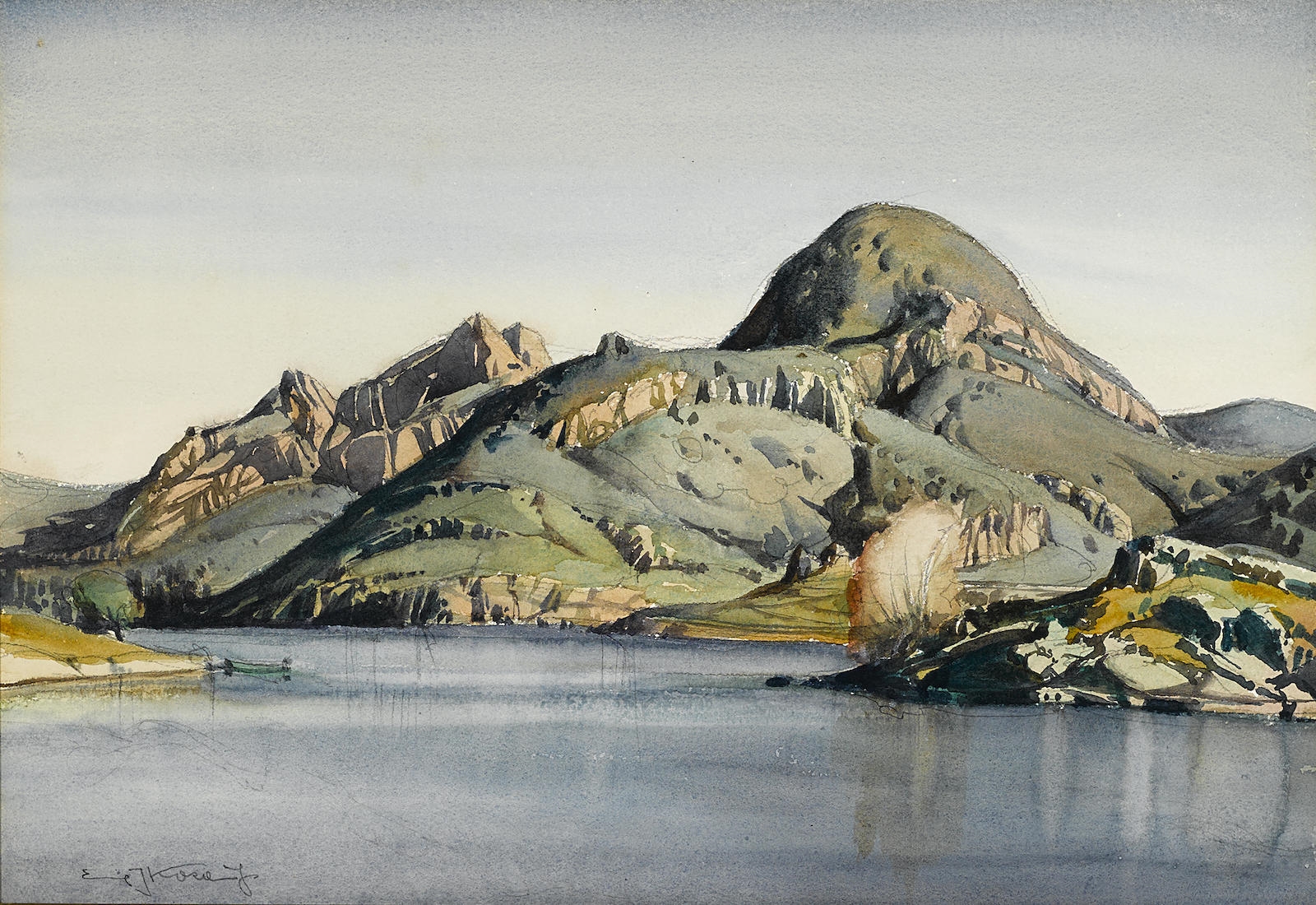 Emil Kosa Jr. | Sherwood Lake | MutualArt