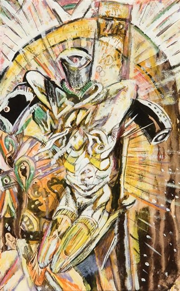 Clairmont Philip | Crucifixion or Christ As An Hermaphrodite (1972 ...