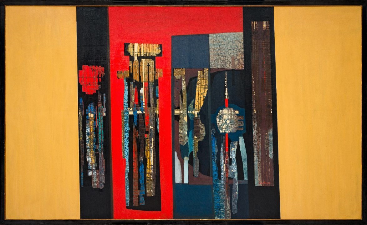 Larry Scully | City Skyline (1968) | MutualArt