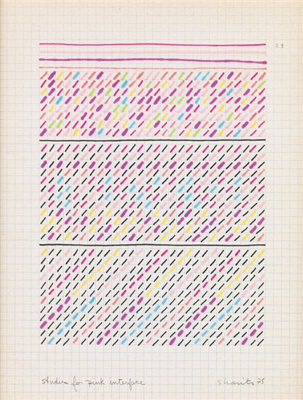 Paul Sharits | Studies for Pink Interface (1975) | MutualArt