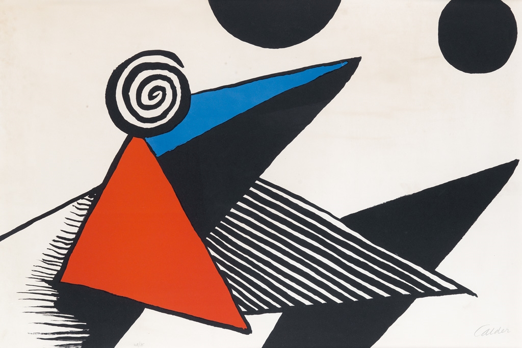 Alexander Calder | Bonnet Phrygien et Barres de Feu (Circa 1969 ...