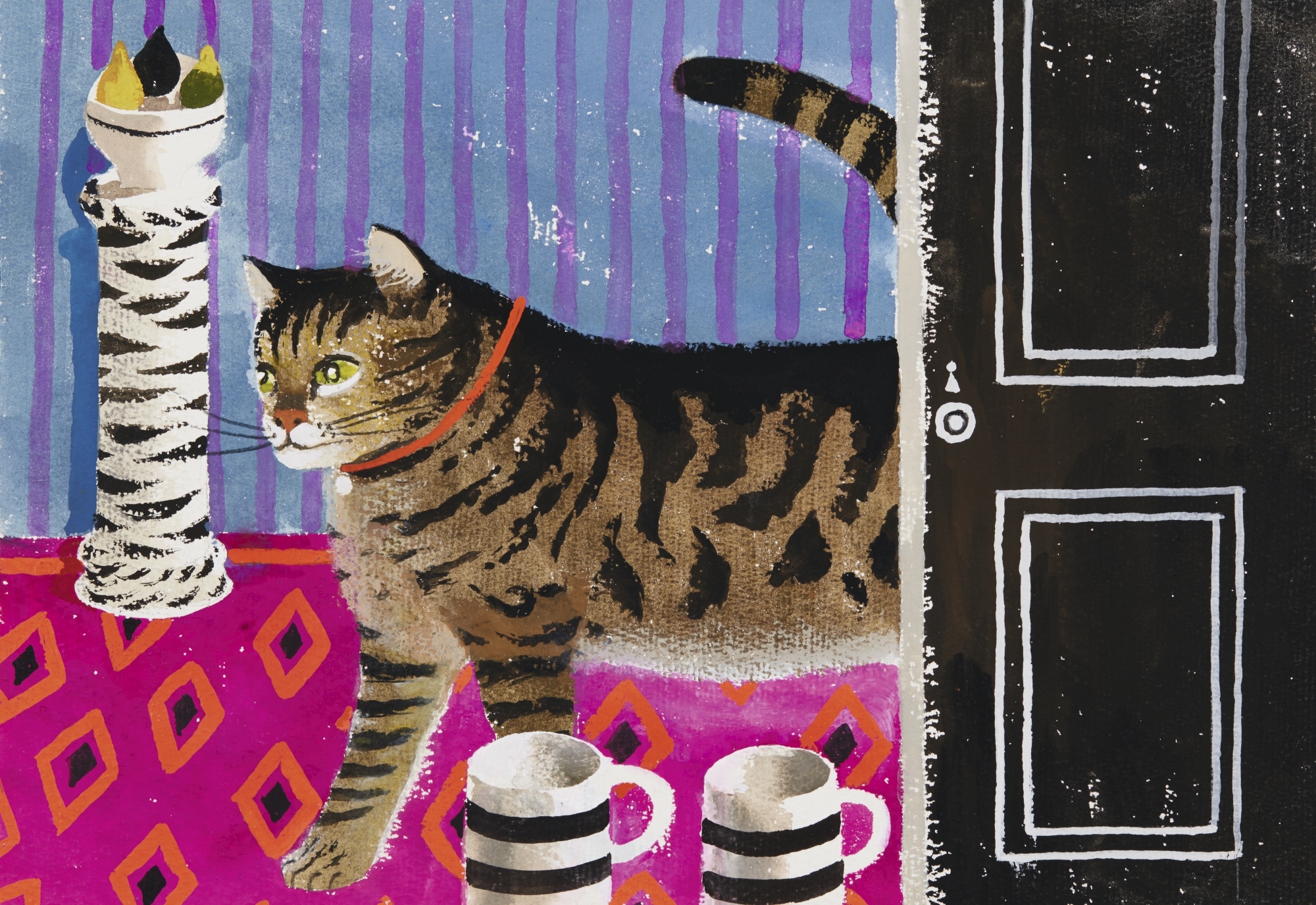 Mary Fedden | DARIUS AND BUTTERFLIES | MutualArt