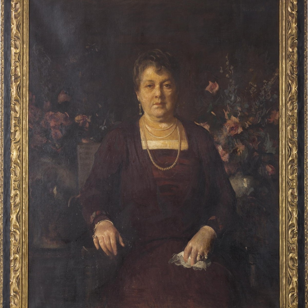 Edmund Charles Tarbell | Portrait of Miss Sally Perry | MutualArt