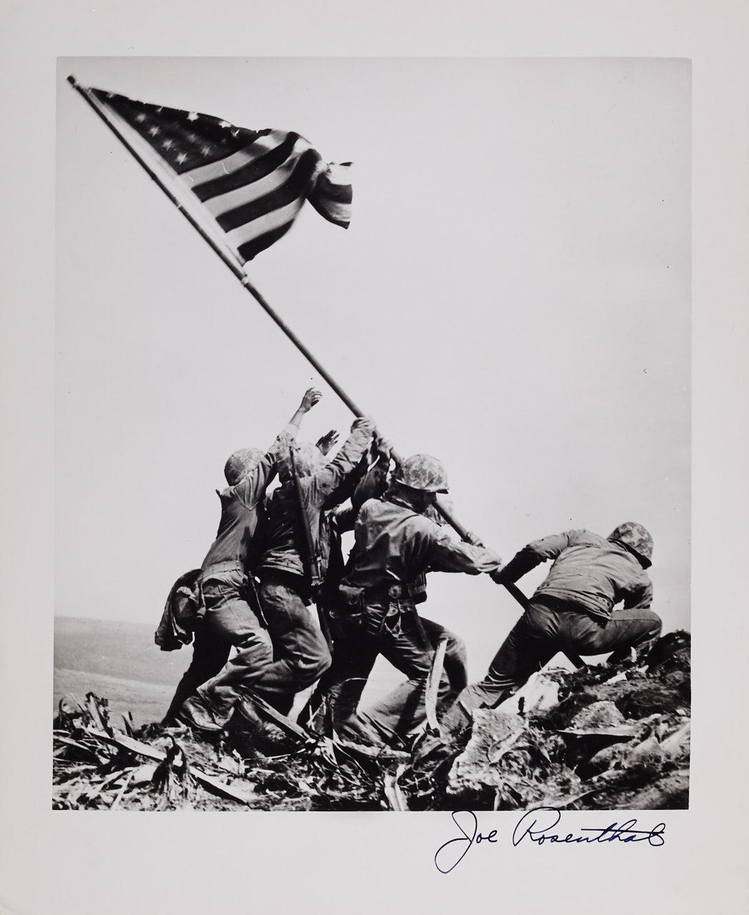 Joe Rosenthal | Raising the Flag on Iwo Jima (1950) | MutualArt