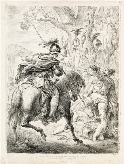Christian Bernhard Rode | Conradin Holding the Head of His Decapitated ...