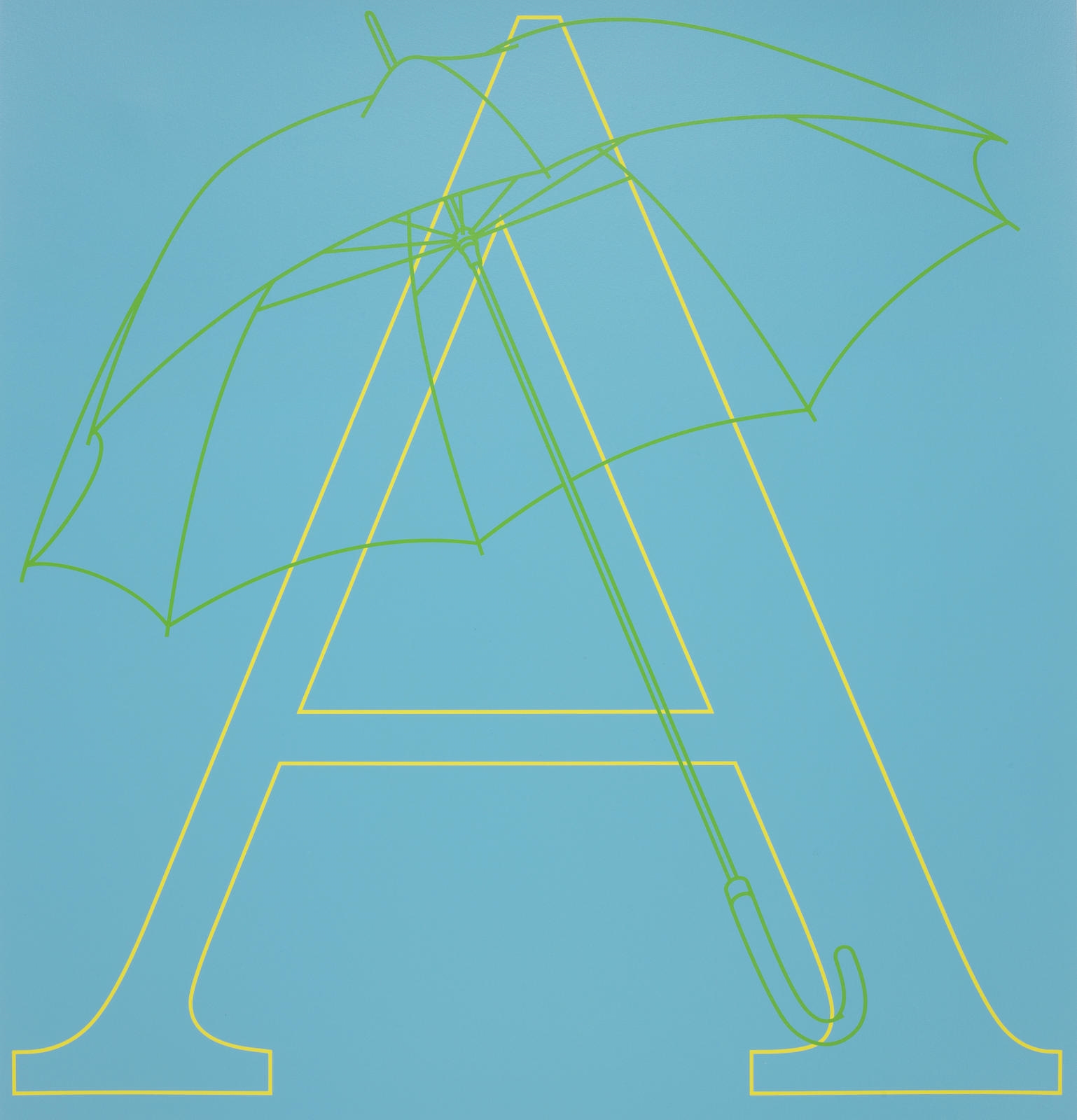 Michael Craig-Martin | Alphabet (2007) | MutualArt