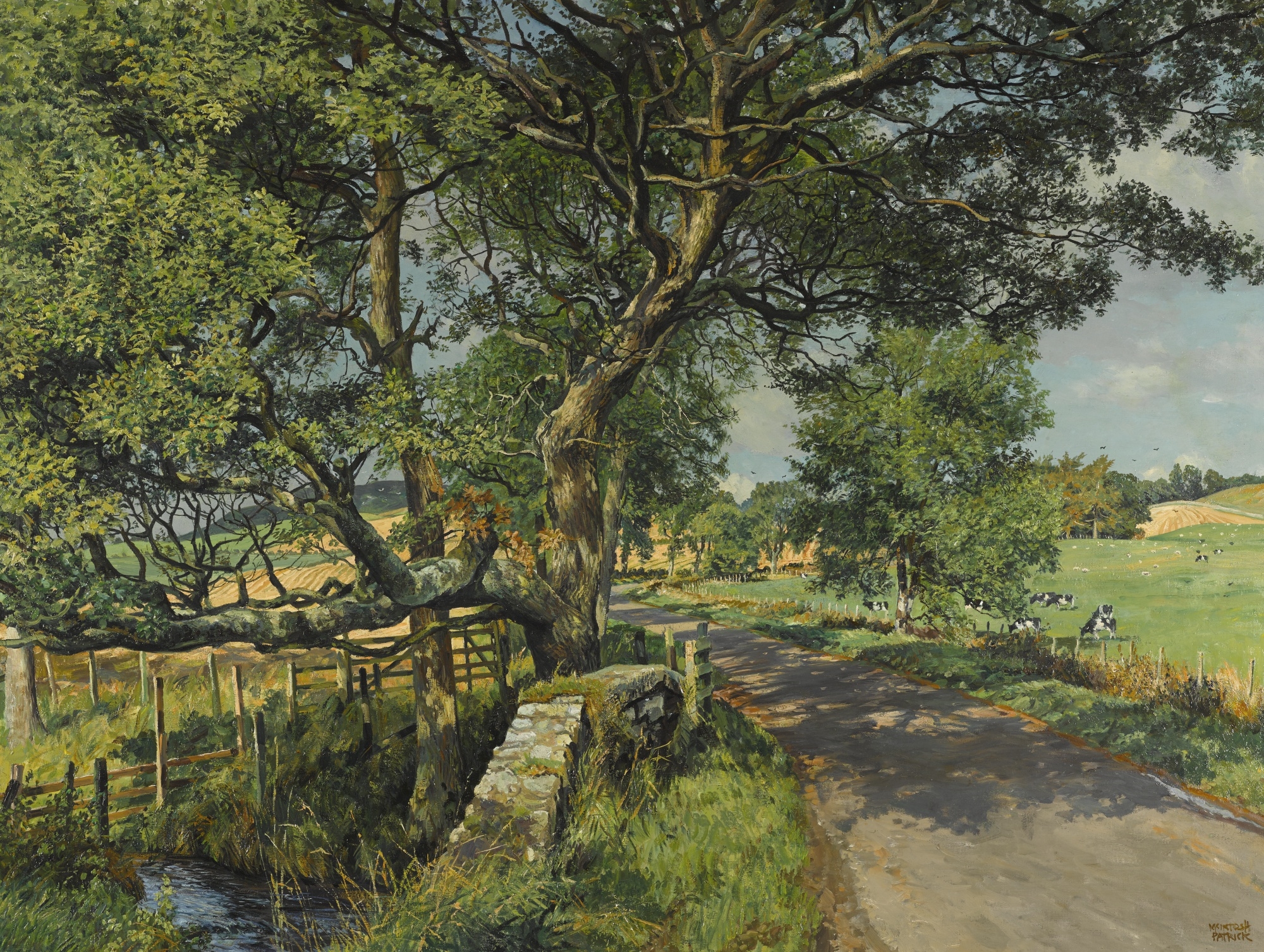 James McIntosh Patrick‏ | BRIDGE ON THE KNAPP ROAD | MutualArt
