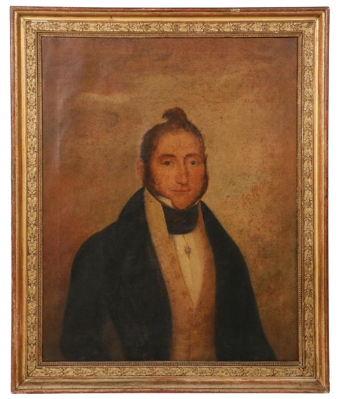 Colonial School, 18th Century | Portrait of a Successful Businessman ...