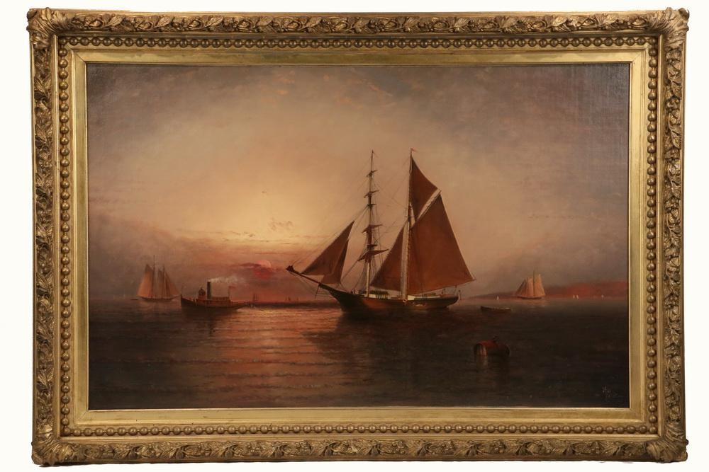 Elisha Taylor‏ Baker | Large Elisha Baker Painting | MutualArt