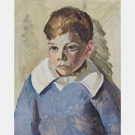Jack Weldon Humphrey | PORTRAIT OF A YOUNG BOY | MutualArt