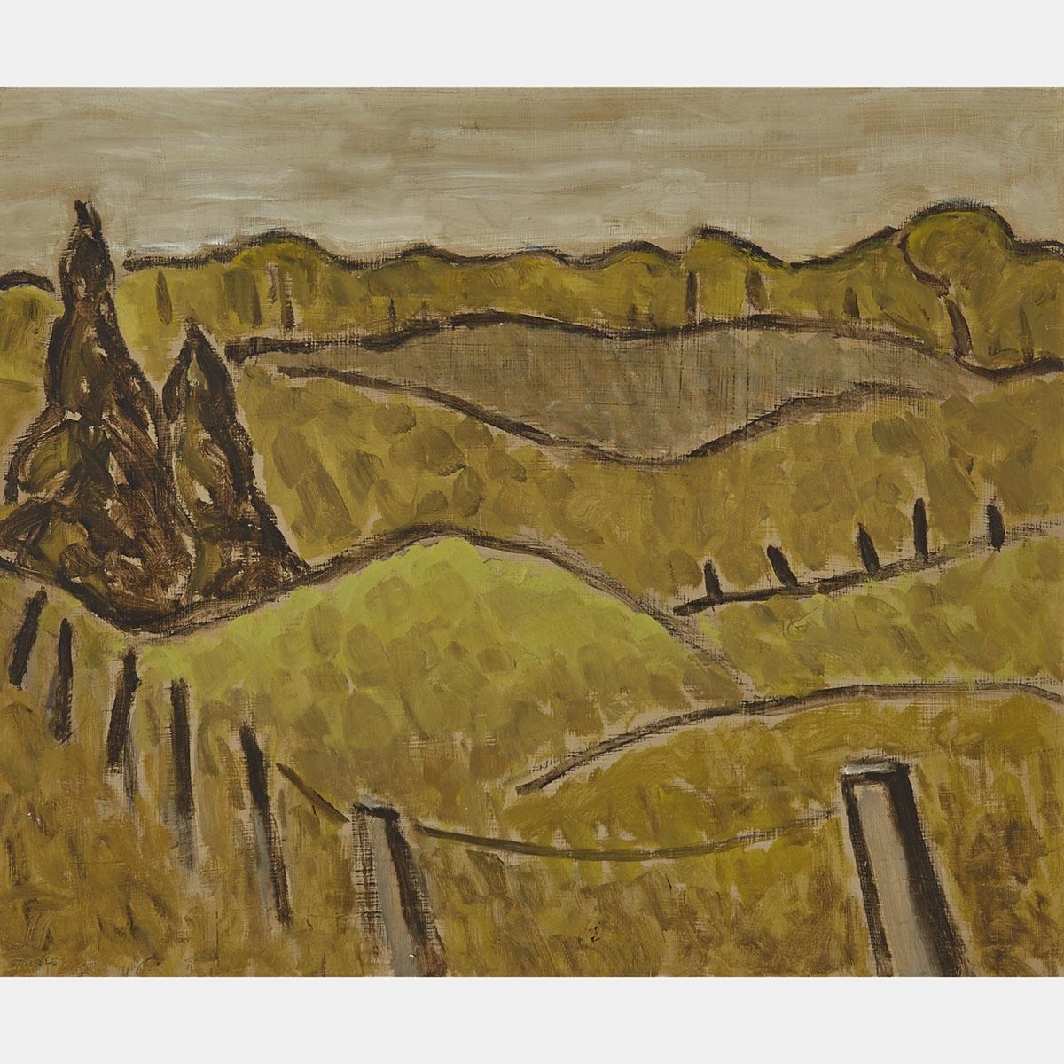 Barker Fairley | FIELD COLOURS (1962) | MutualArt