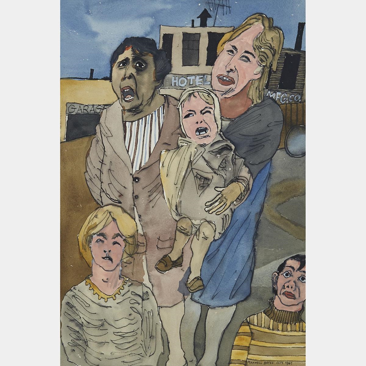 Maxwell Bennett Bates | EVICTION (1967) | MutualArt