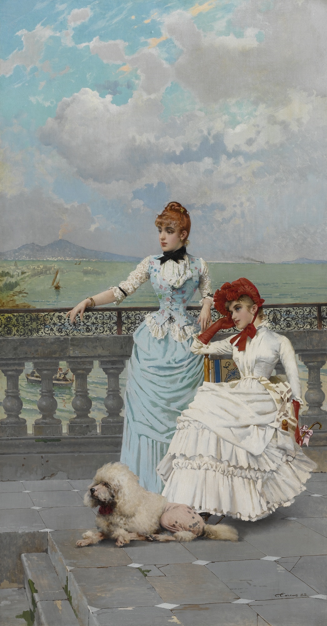 Vittorio Matteo Corcos | PORTRAIT OF JANE CRUM-EWING (1885) | MutualArt