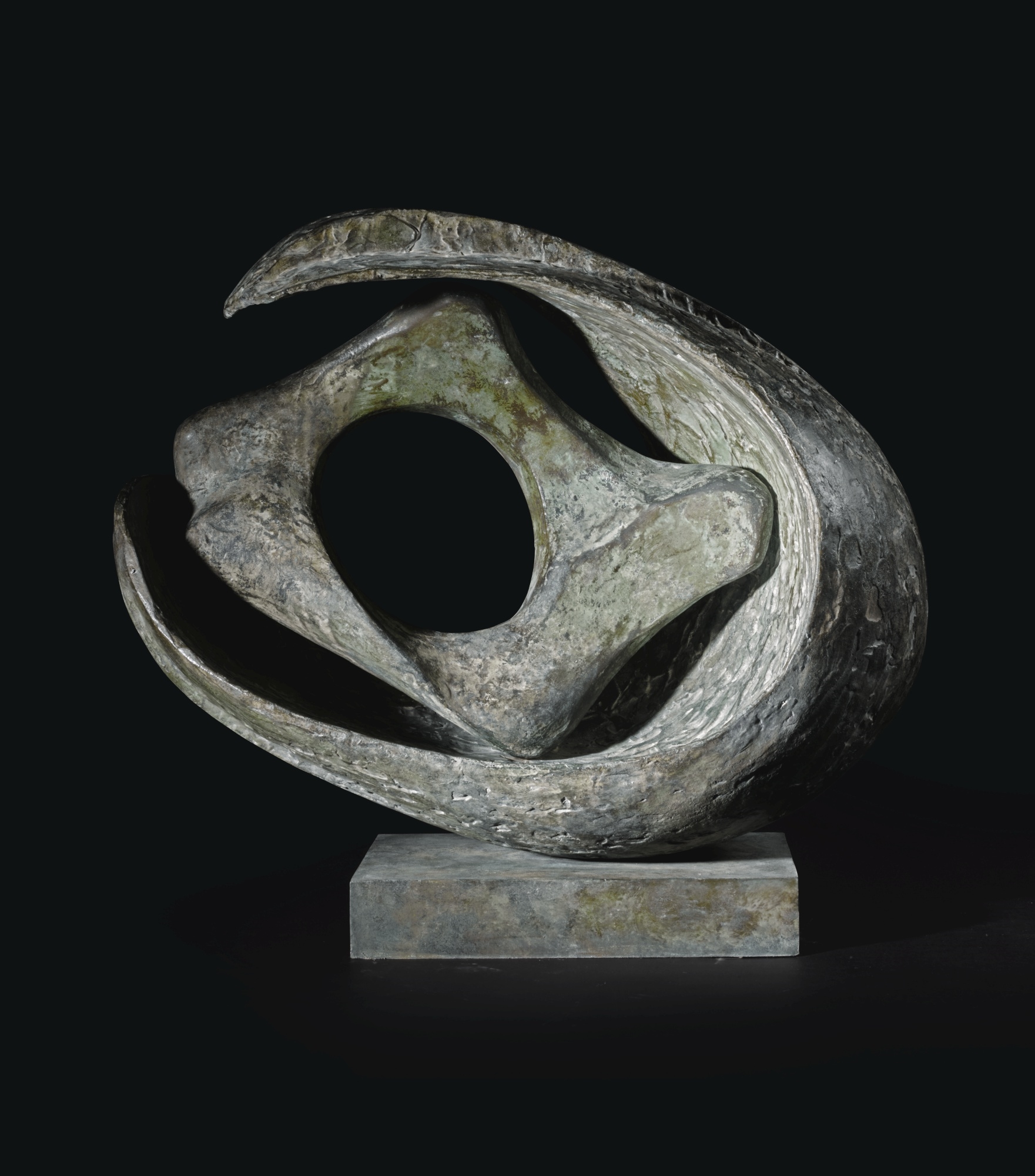 Barbara Hepworth | CURVED FORM (WAVE II) (1959) | MutualArt
