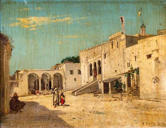 Emili Sivillà Torres | The Courtyard | MutualArt