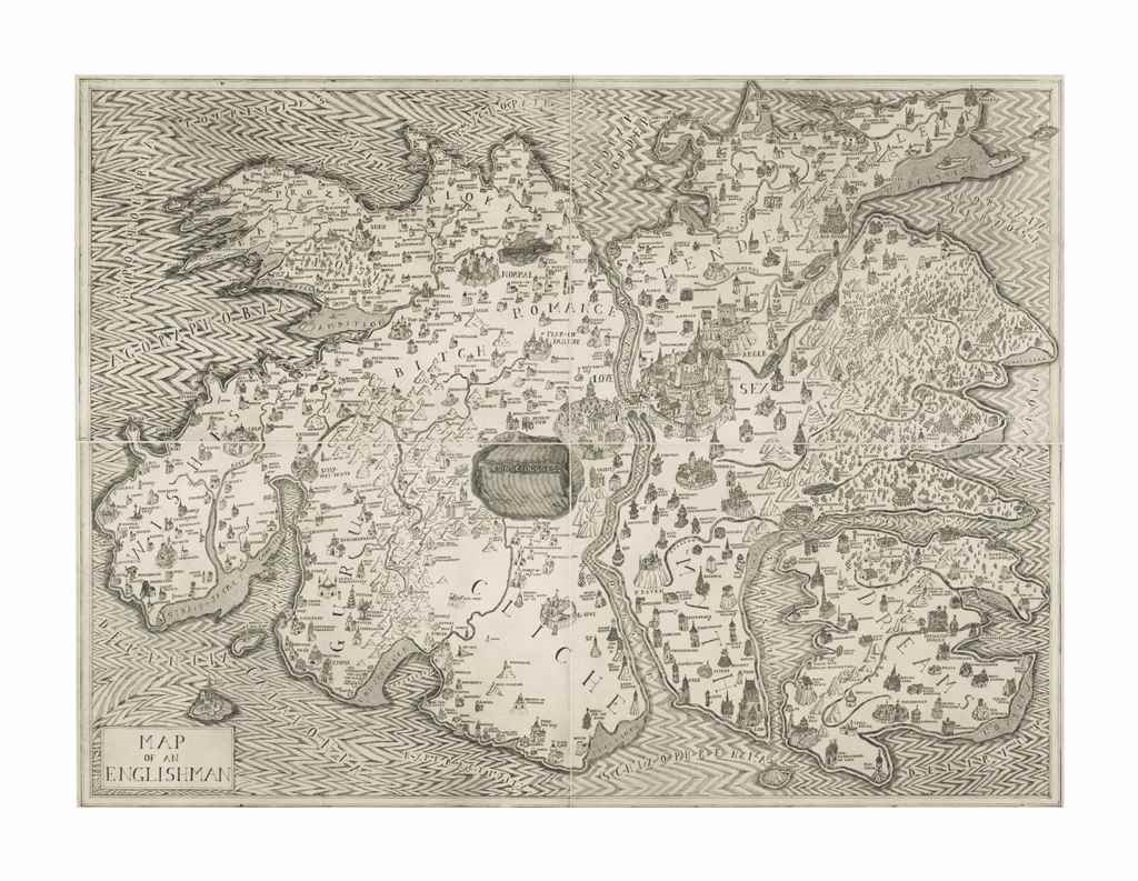Grayson Perry | Map of an Englishman (2004) | MutualArt