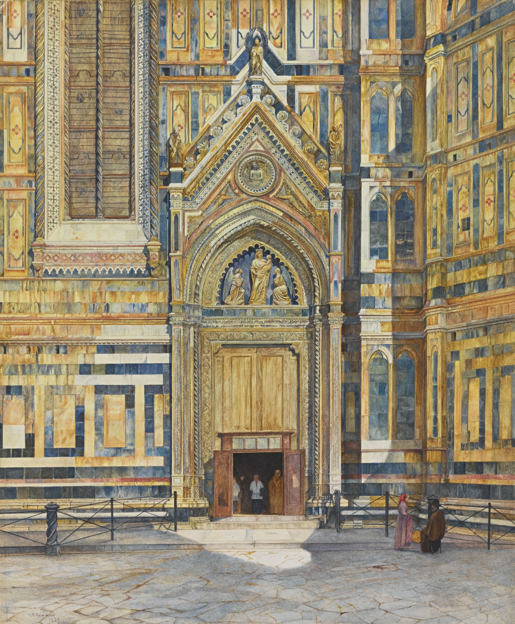 Henry Roderick Newman | PORTA DEI CANONICI, DUOMO, FLORENCE (1879 ...