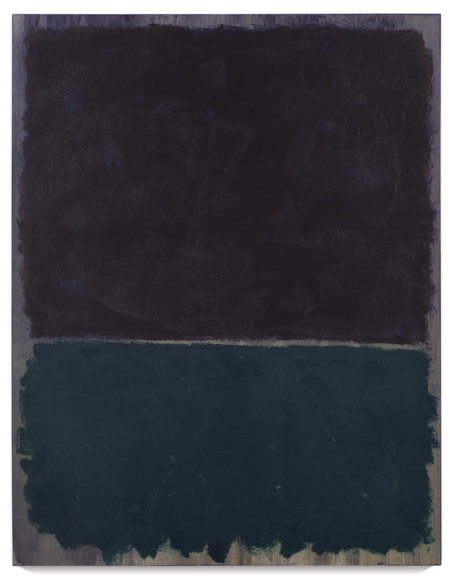 Mark Rothko | Black Blue Painting (1968) | MutualArt