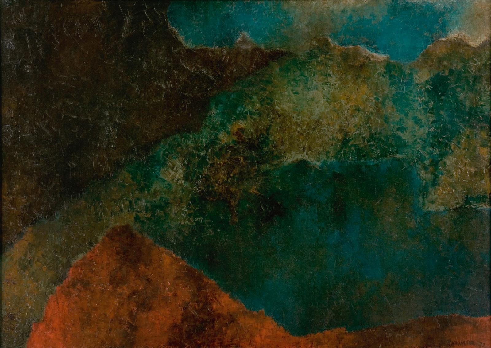 Akbar Padamsee | Metascape (1995) | MutualArt