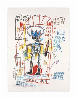 Jean-Michel Basquiat | Untitled (1982) | MutualArt