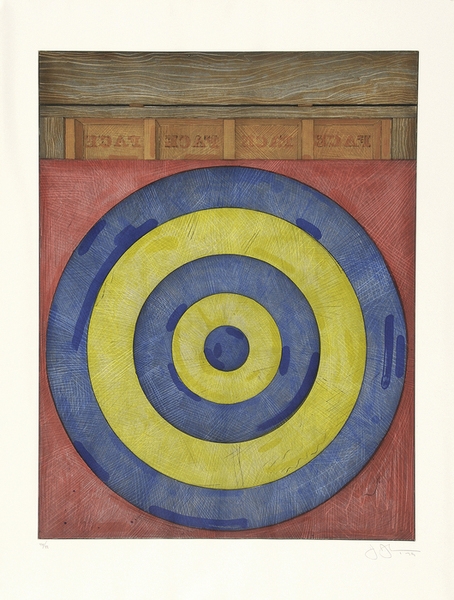Jasper Johns | Target with Four Faces (1979) | MutualArt