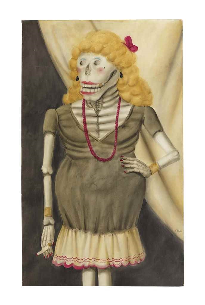 Fernando Botero | Untitled (Female Skeleton) (1980) | MutualArt