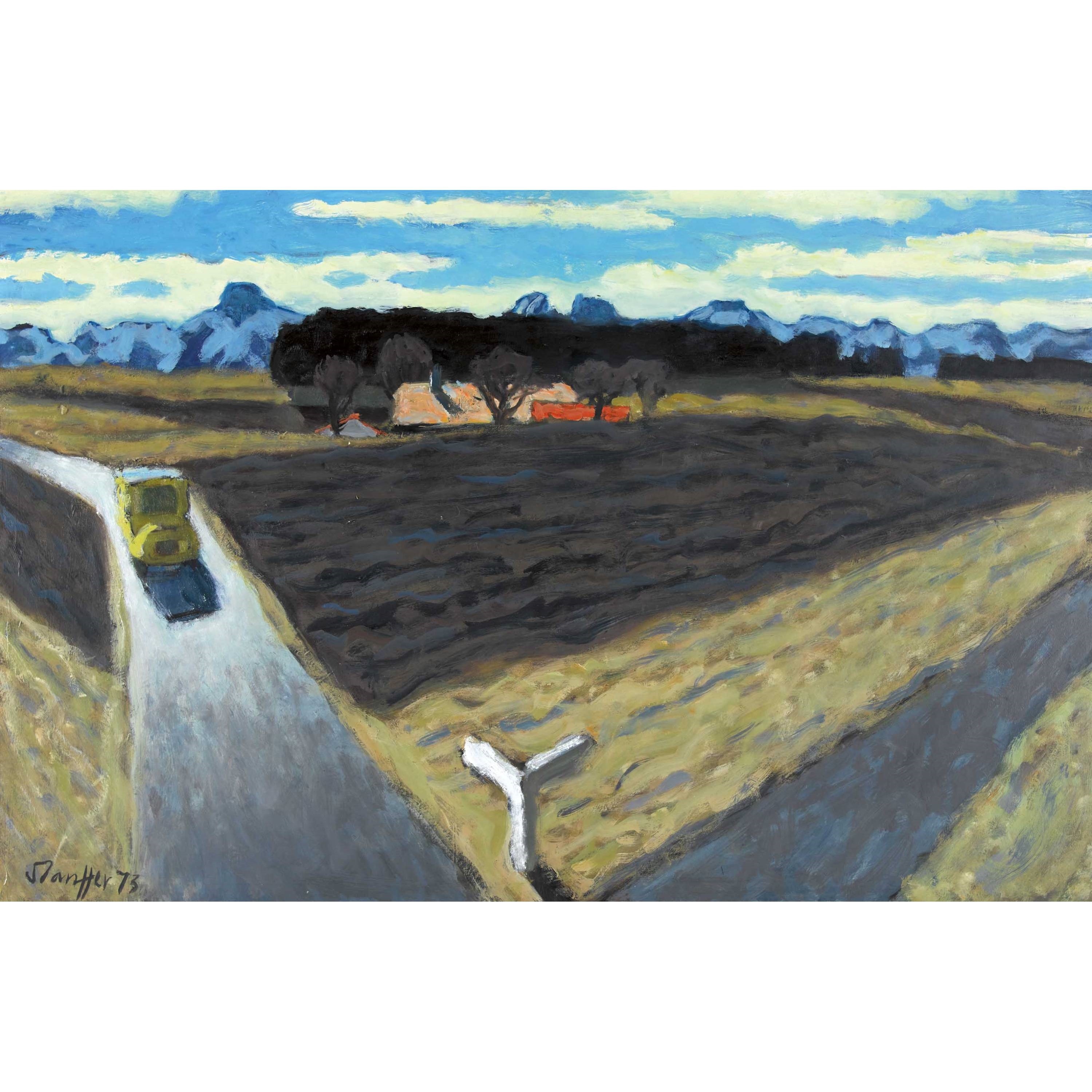 Fred Stauffer | Herbstlandschaft (1972) | MutualArt