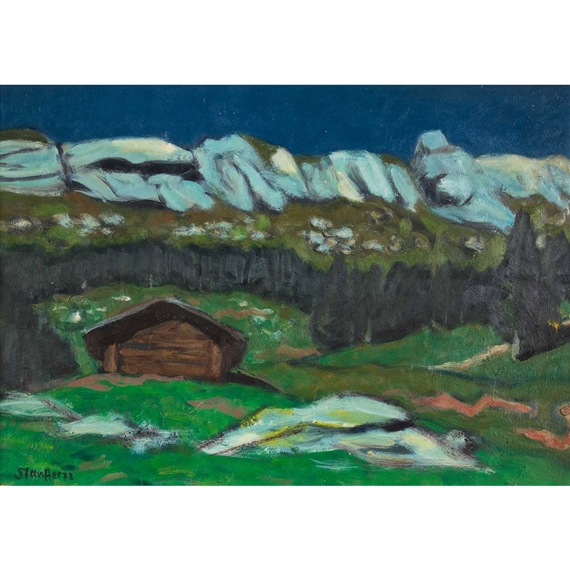 Fred Stauffer | Selbstportrait (1974) | MutualArt