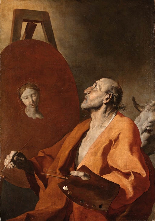 Giuseppe Antonio Petrini | Saint Luke painting the Virgin | MutualArt
