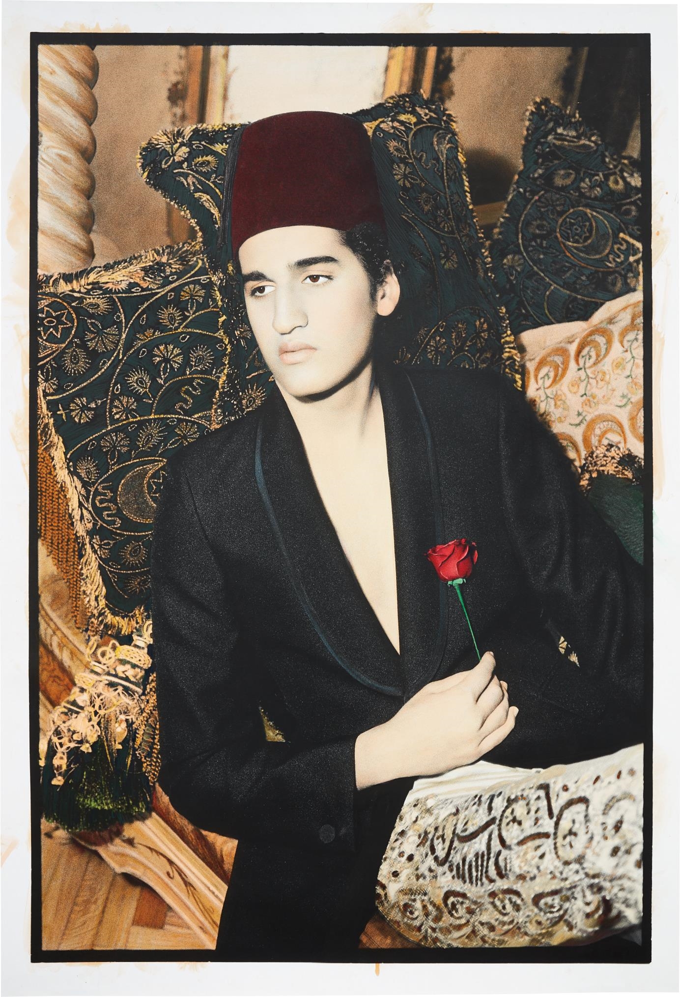 Youssef Nabil | Lonely Pasha, Cairo (2002) | MutualArt