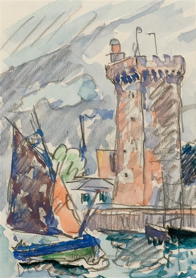 Paul Signac | Le port de la Rochelle | MutualArt