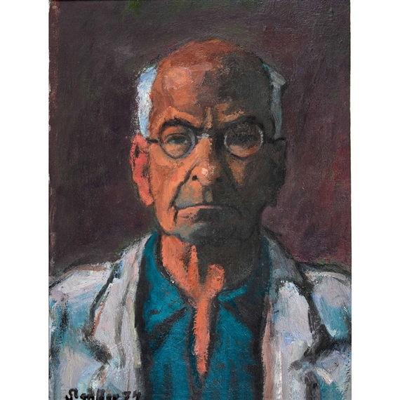 Fred Stauffer | Selbstportrait (1974) | MutualArt