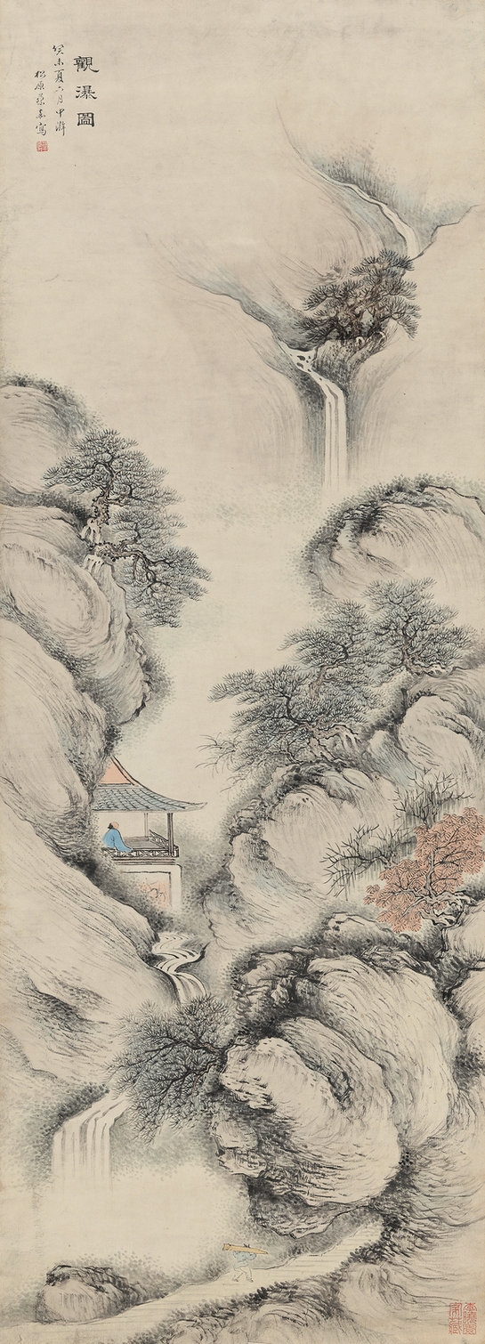 Cai Jia | VIEWING WATERFALL | MutualArt