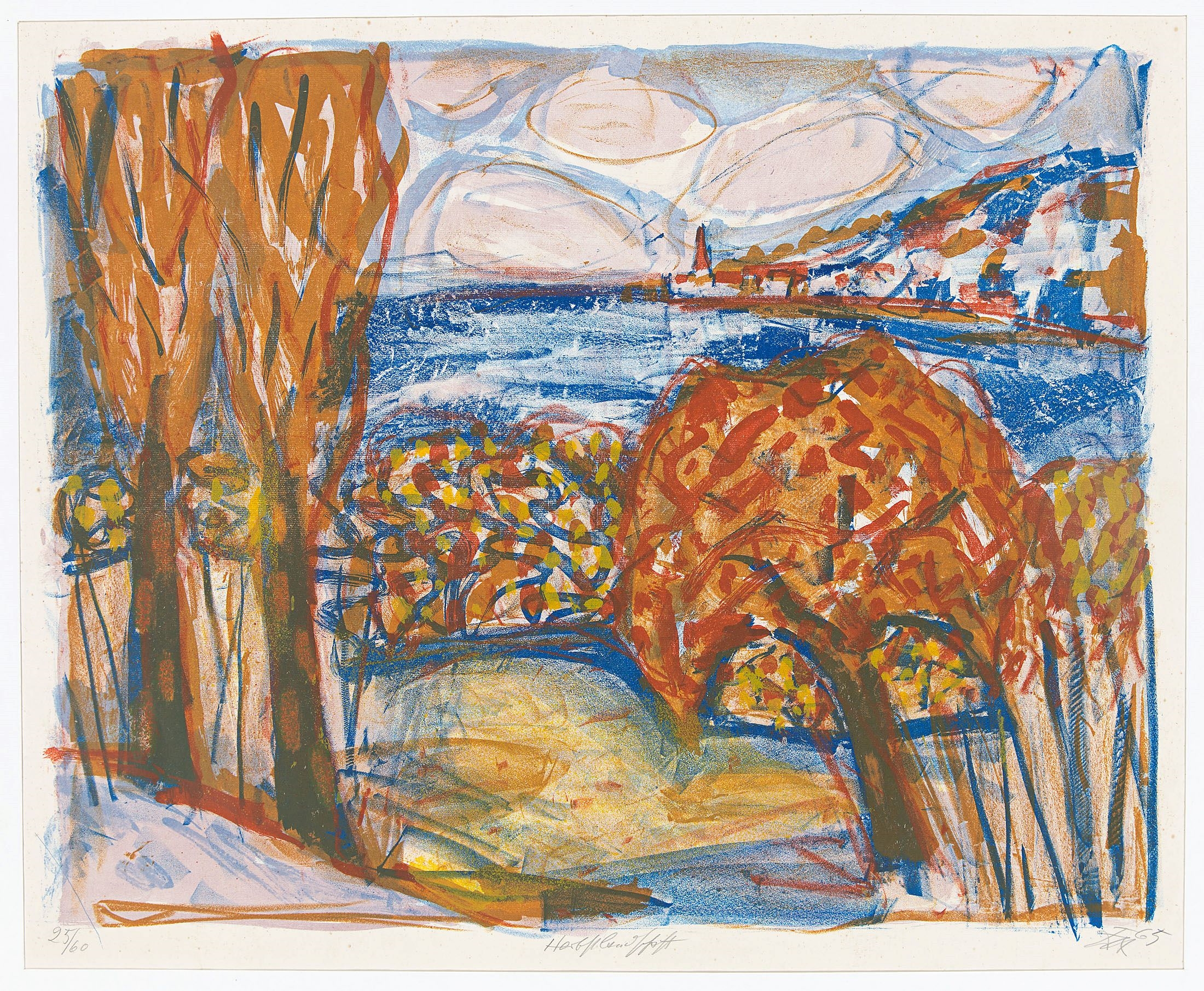 Otto Dix | Herbstlandschaft (1965) | MutualArt