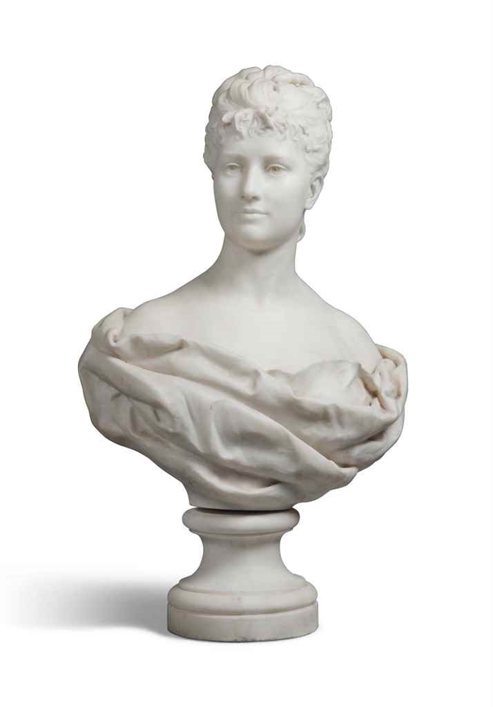 Jean-Paul Franceschi | BUST OF MARGUERITE REYNIER | MutualArt
