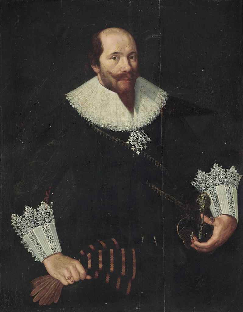 British School, 17th Century | Portrait of Lord D'Arcy and Conyers ...