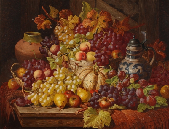 Charles Thomas Bale | TABLE TOP STILL LIFE (1892) | MutualArt