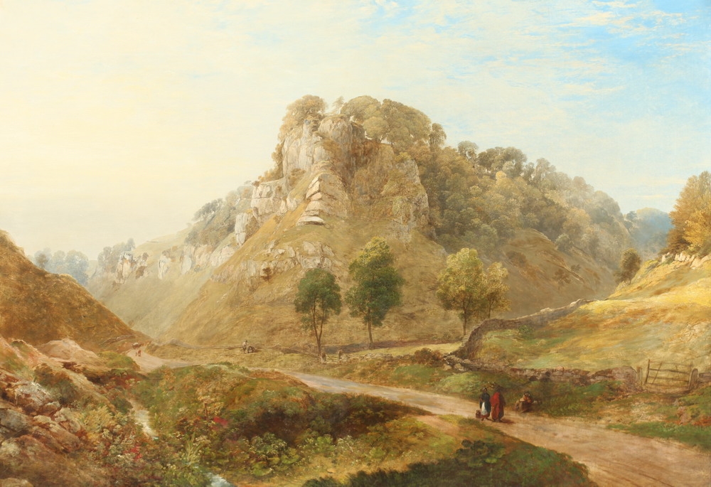 George Cuitt | ENGLISH CAPRICCIO LANDSCAPE | MutualArt