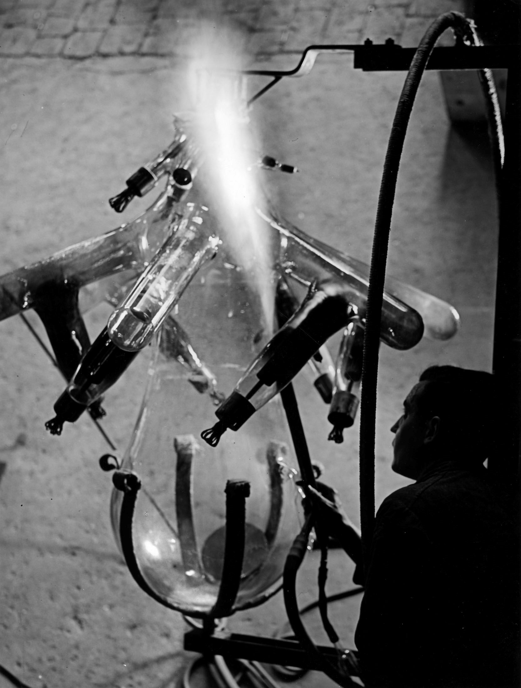 Hans Finsler | Untitled (Glass processing) (1930) | MutualArt