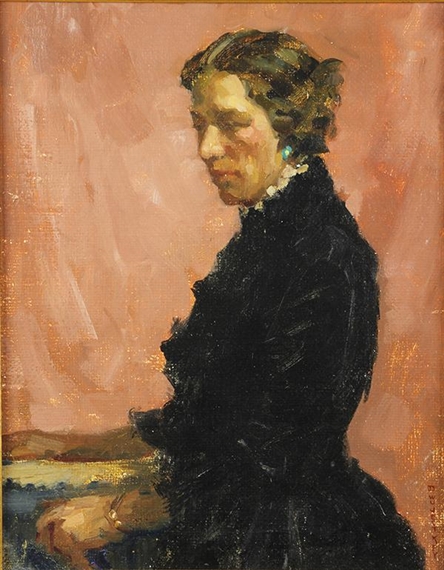 David Wu Ject-Key | Profile of a Lady | MutualArt