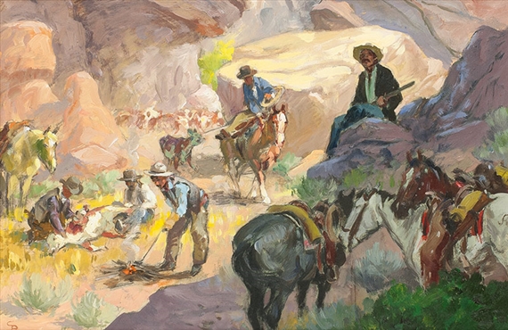 Charlie Dye | Cow Thief Canyon | MutualArt